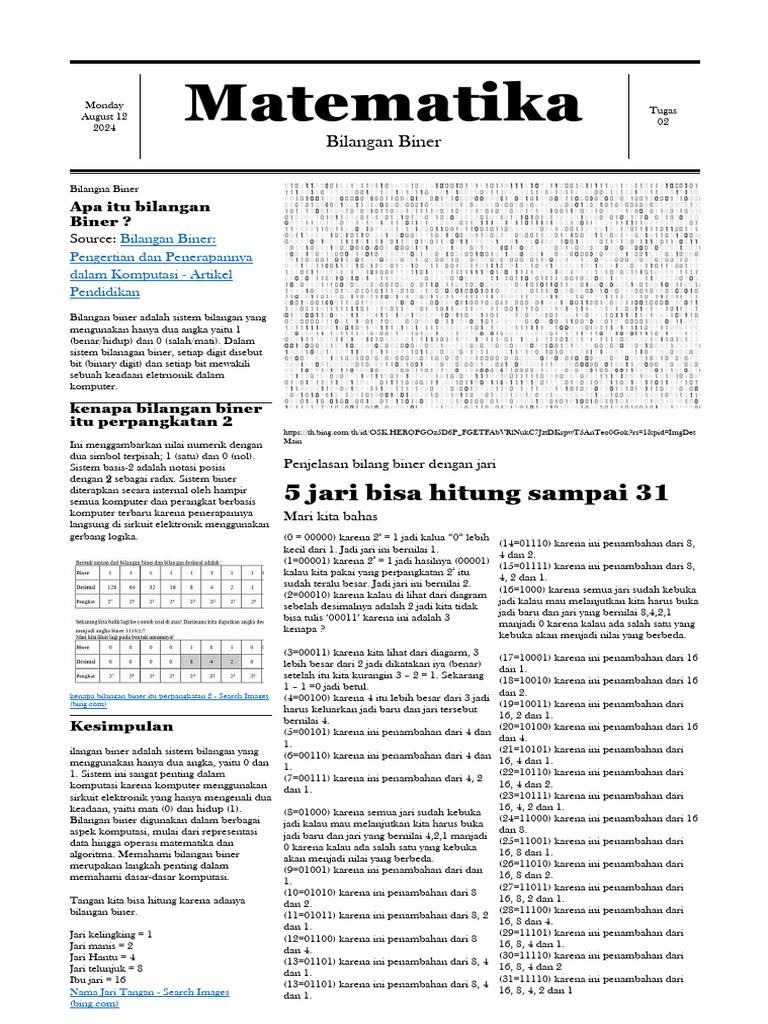 Article Tentang Biner Sunaryo | PDF