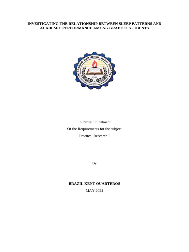 PR1 Humss Students | PDF