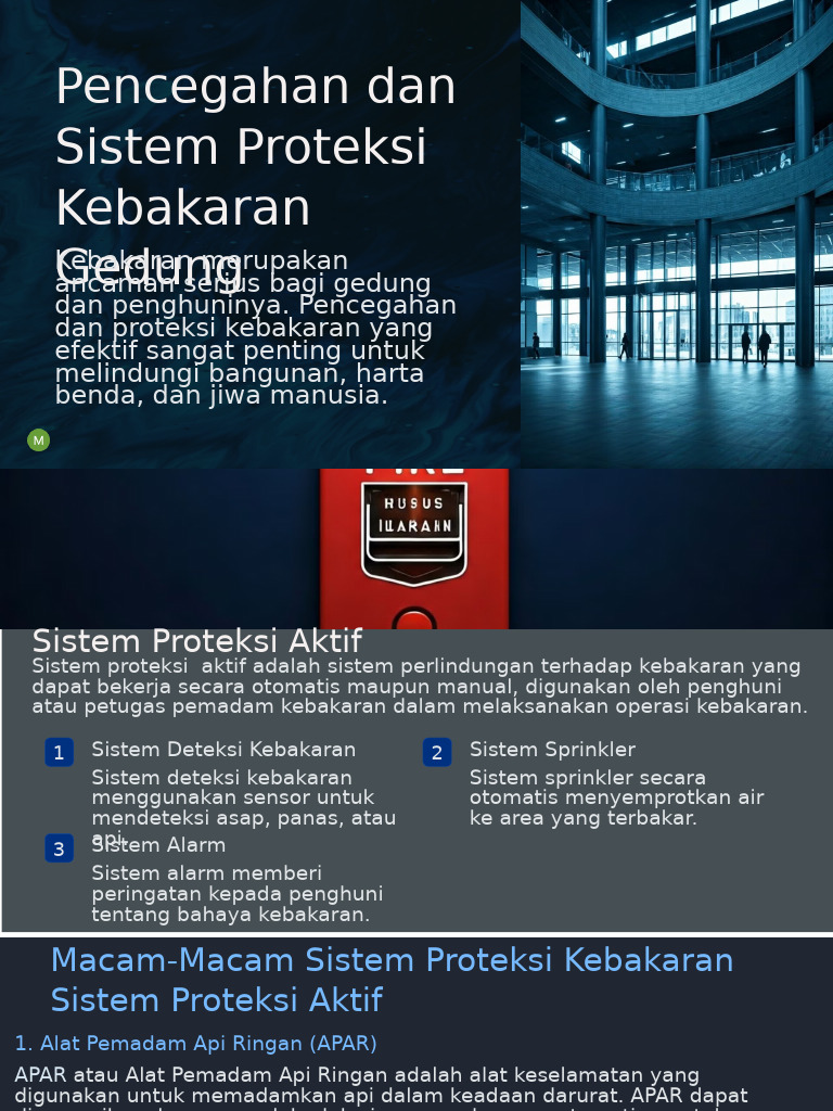 MATERI Proteksi-Kebakaran-Gedung | PDF