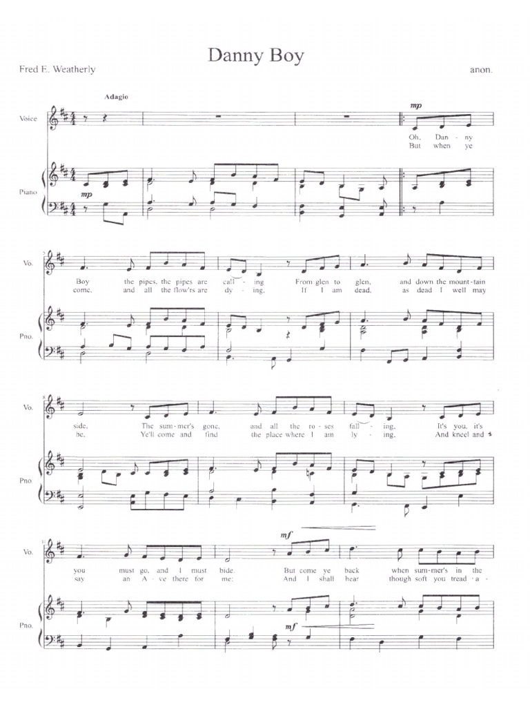 Danny Boy | PDF