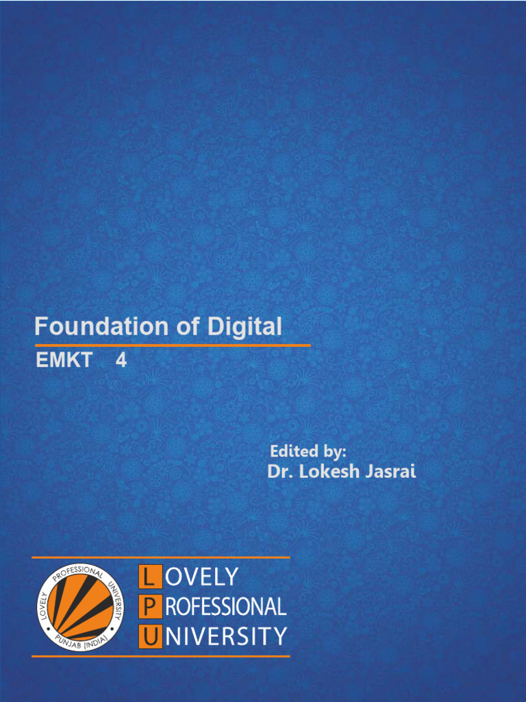 8691 Emkt804 Foundation of Digital Marketing | PDF