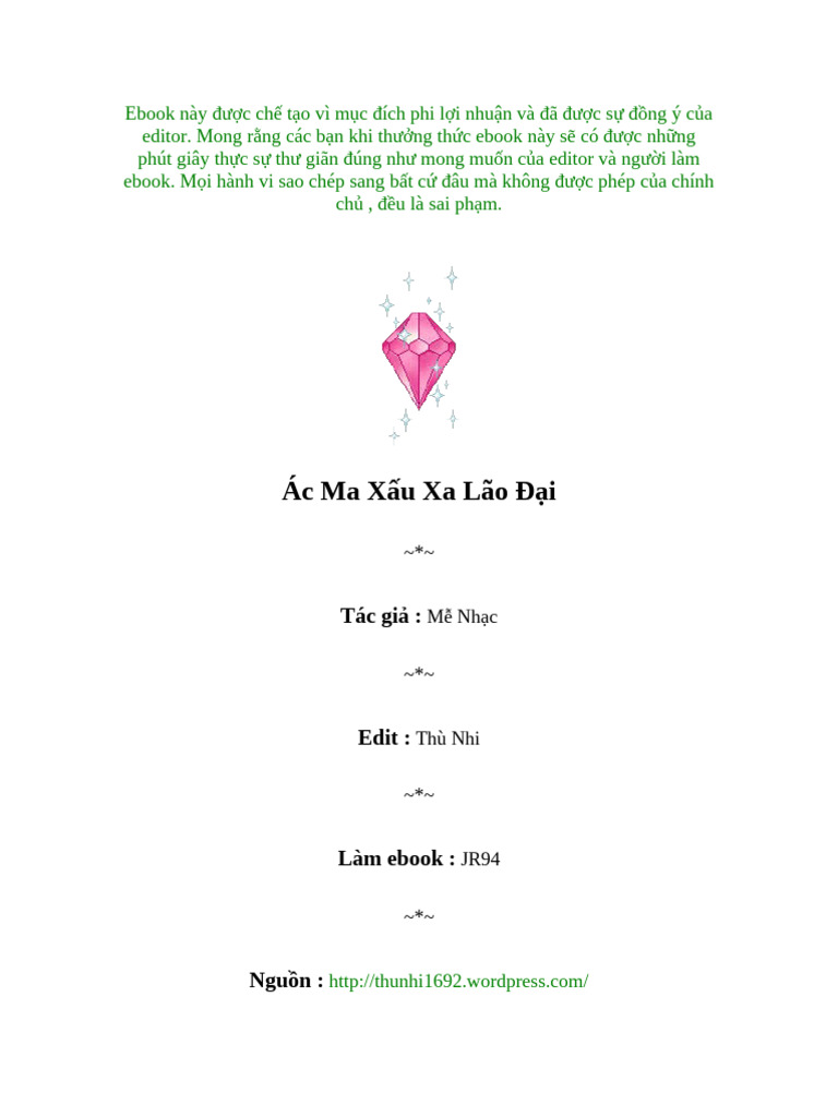 Ac Ma Xau Xa Lao Dai | PDF