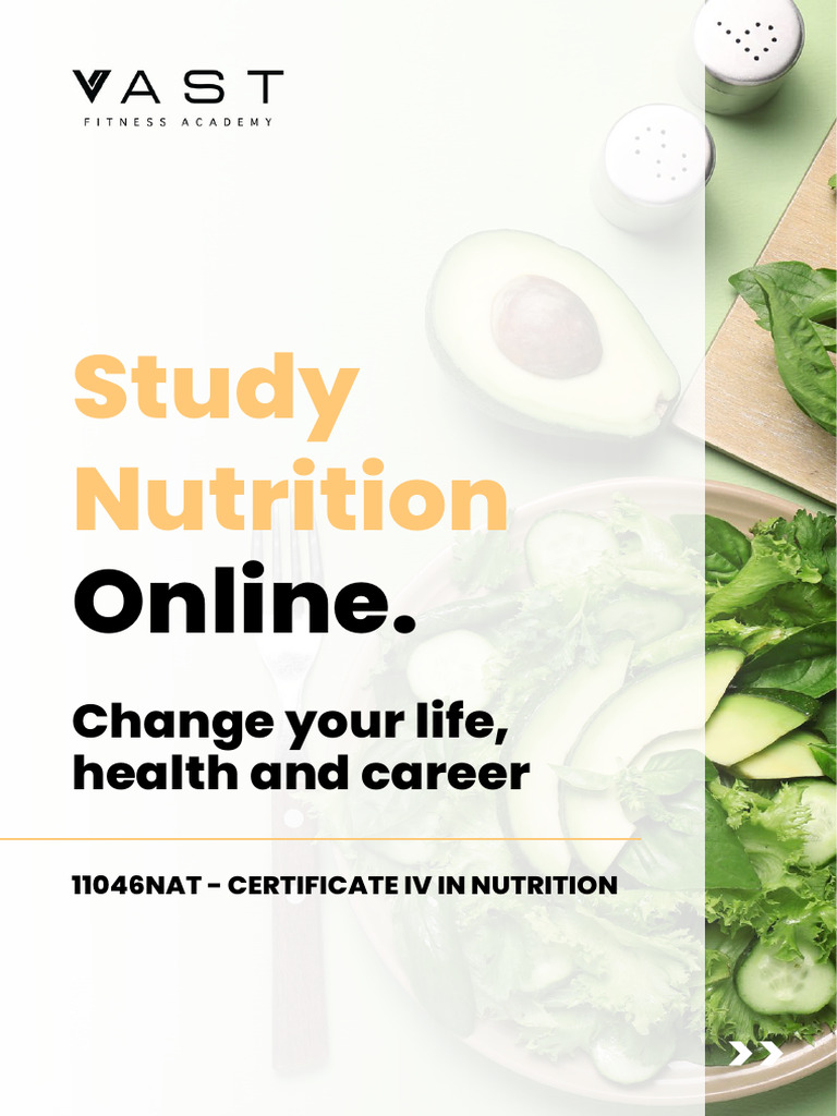 VAST - NUTRITION - Course - Outline - 2024 2 | PDF