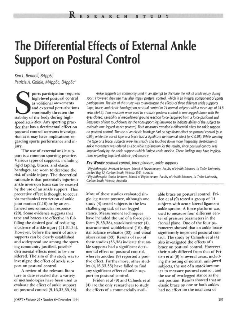 bennell-goldie-1994-the-differential-effects-of-external-ankle-support-on-postural-control | PDF