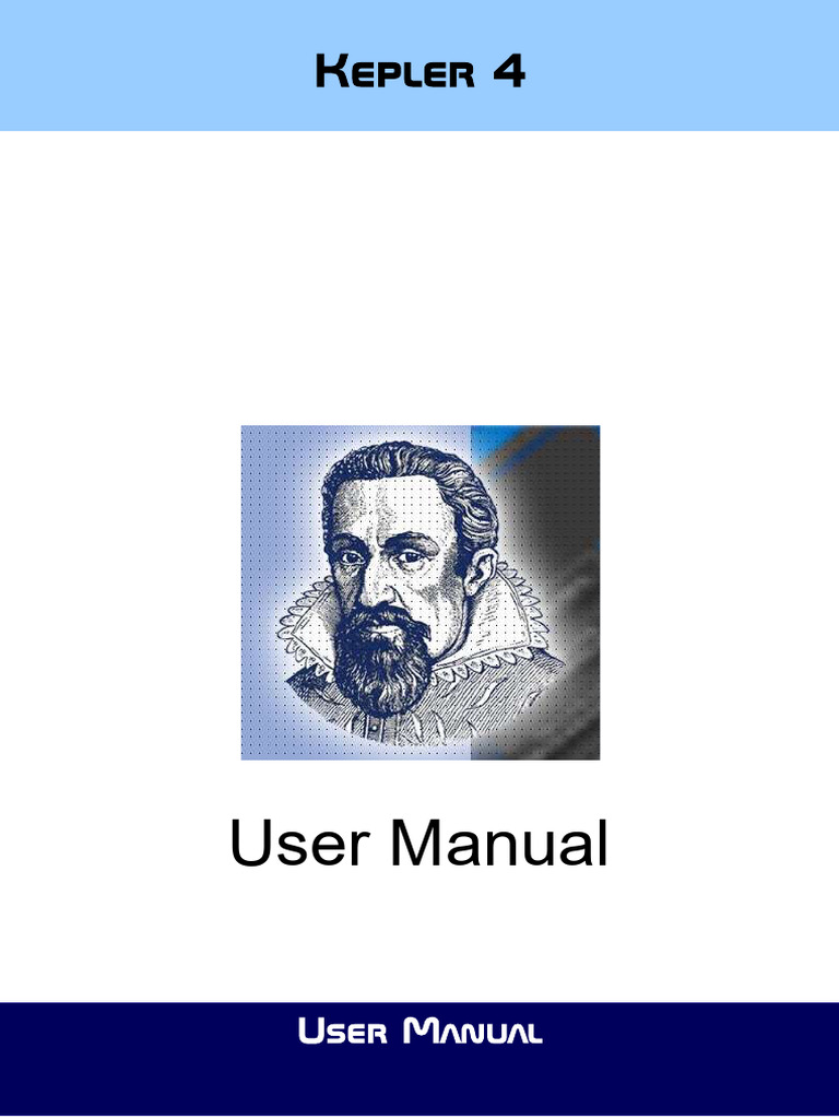 Kepler 4 Manual | PDF