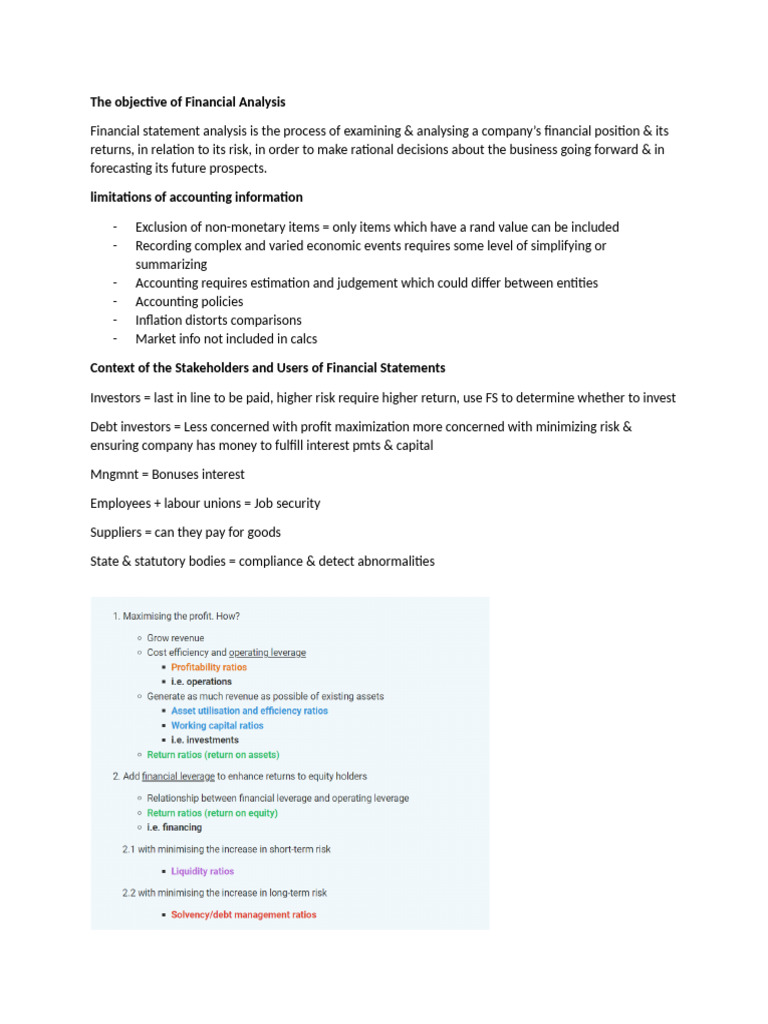 Performance Evaluation Notes | PDF