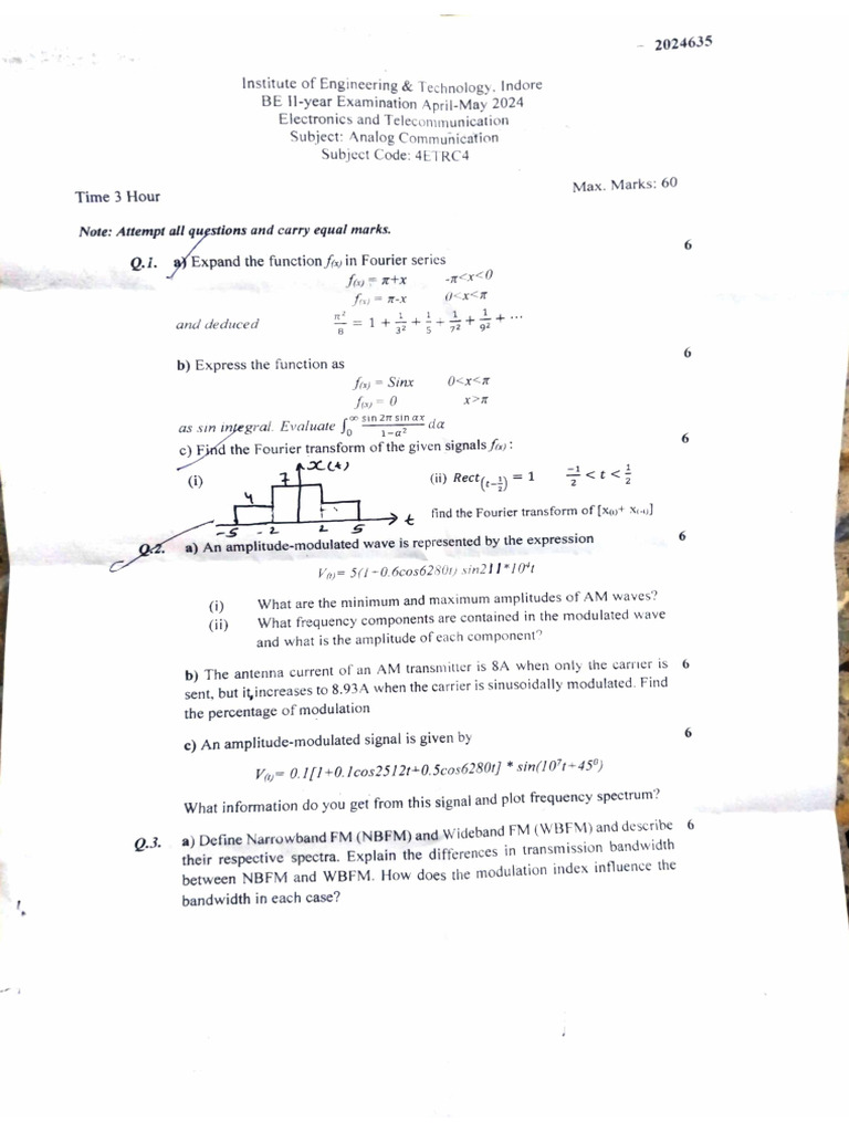 4th End Sem 2024 | PDF