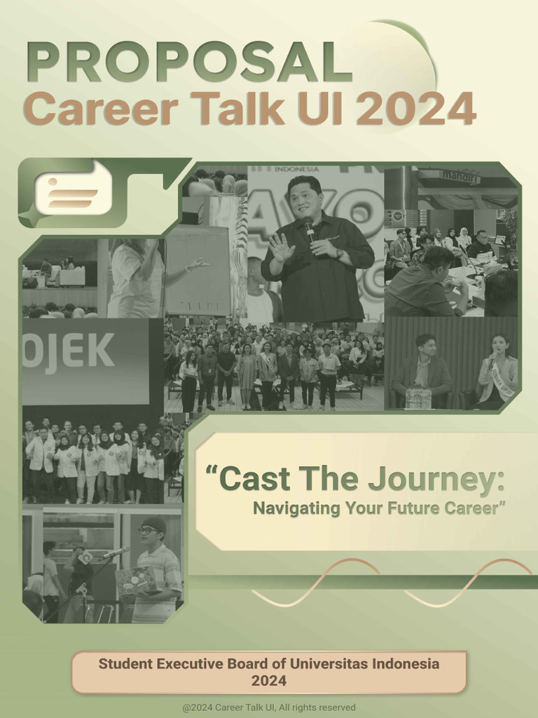Proposal JobFest Career Talk Universitas Indonesia 2024 | PDF
