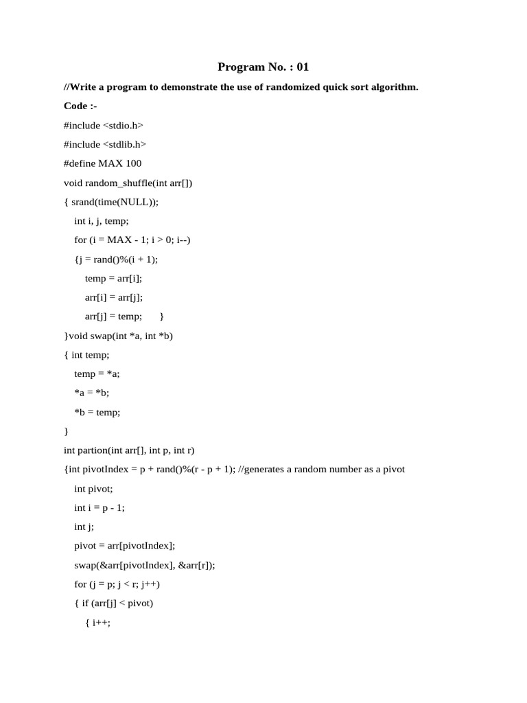 Program No 1 Pdf