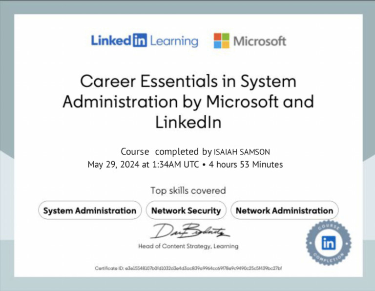 Career Essential in System Administration | PDF
