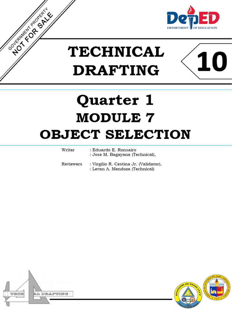 TD10 Q1 M7 Object Selection A | PDF | Cursor (User Interface) | Computers