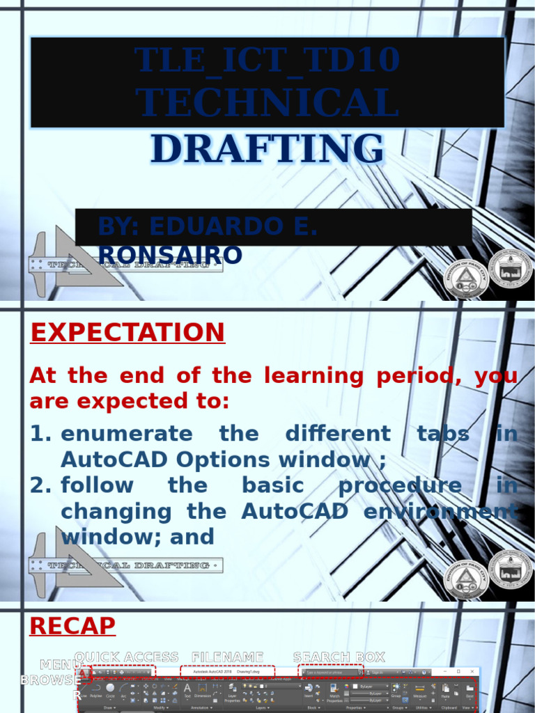 4 Setting Up Autocad Working Environment | PDF | Auto Cad | 3 D ...