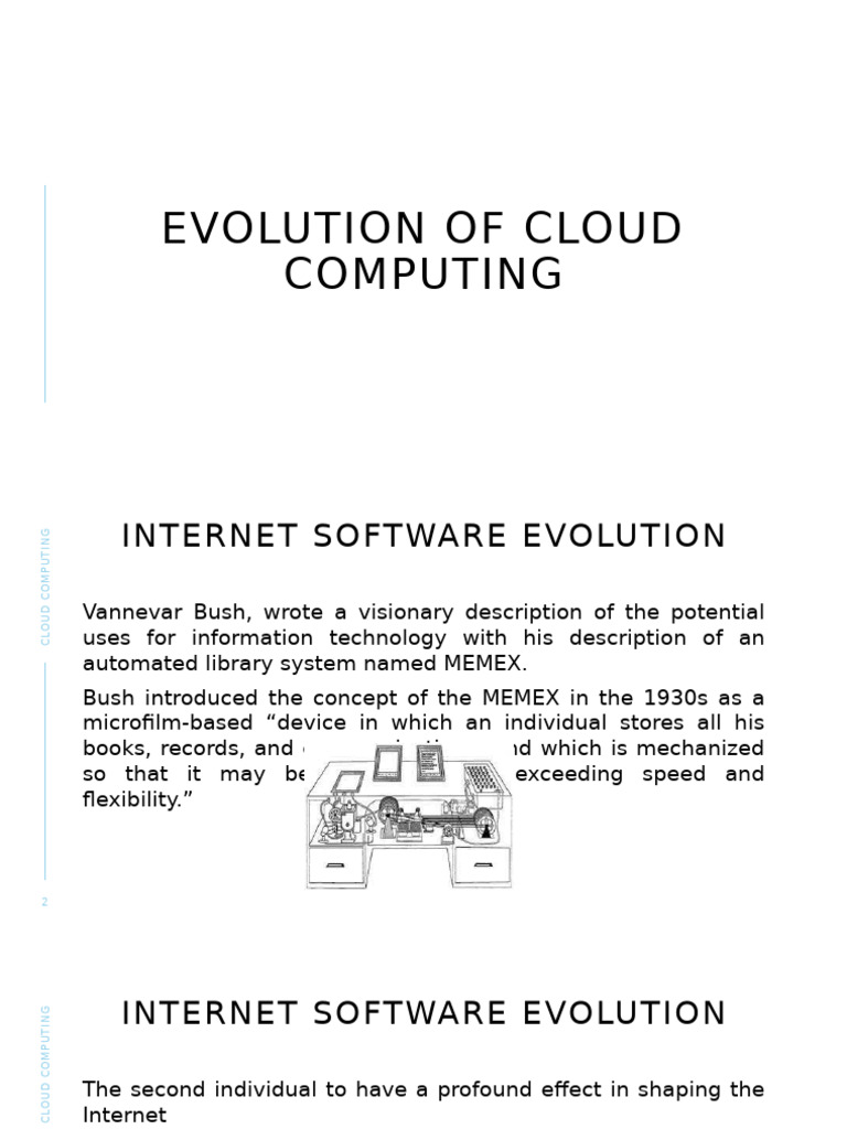 8-Evolution of Cloud Computing | PDF
