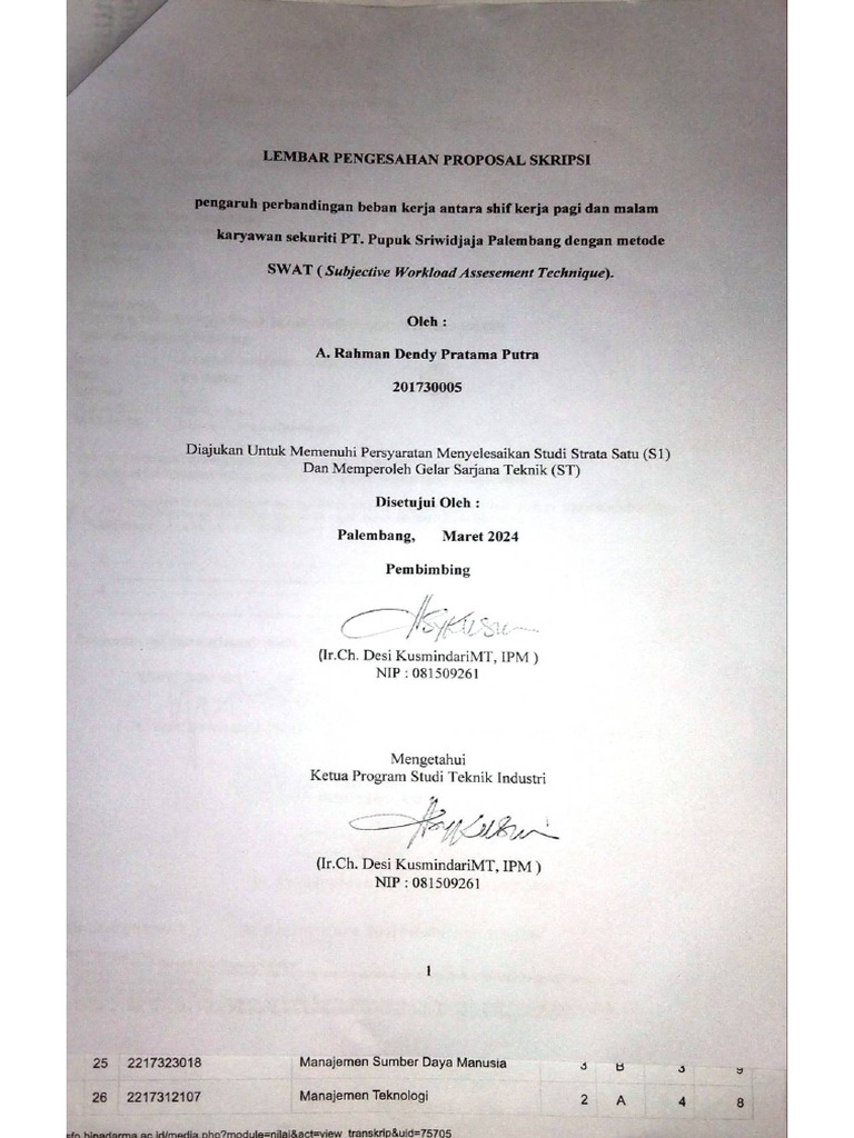 Lembar Pengesahan | PDF