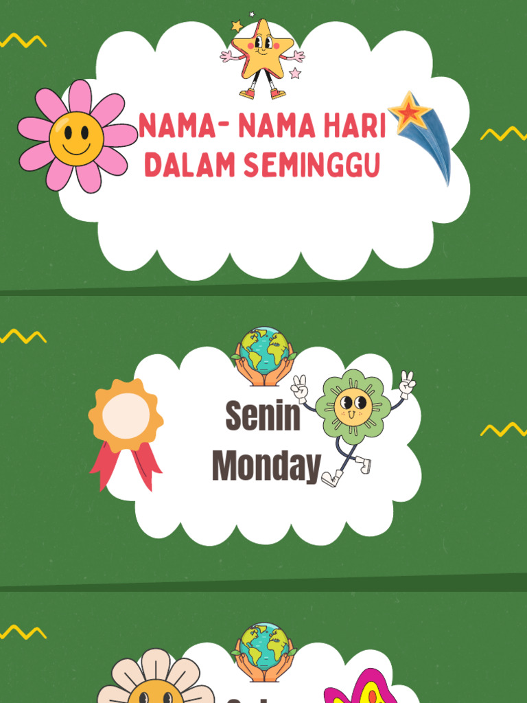 nAMA - NAMA HARI DALAM SEMINGGU | PDF