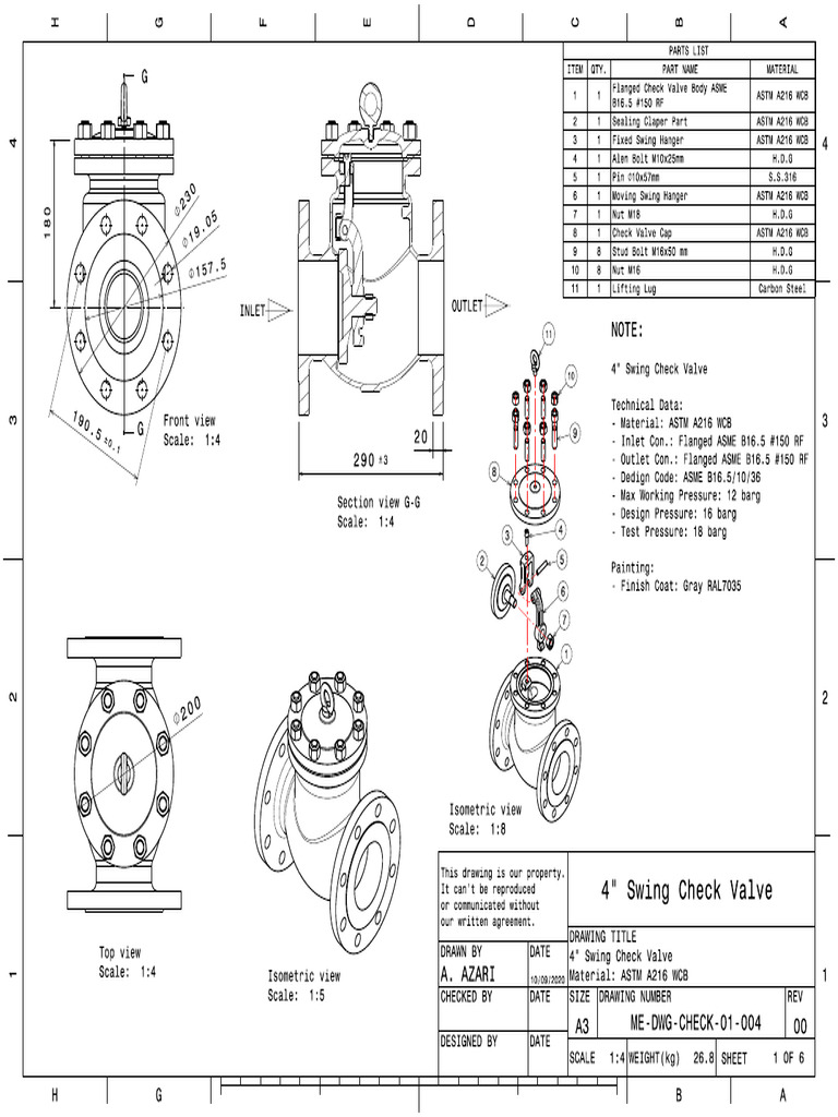 Me DWG Check 01 004 00.catdrawing | PDF