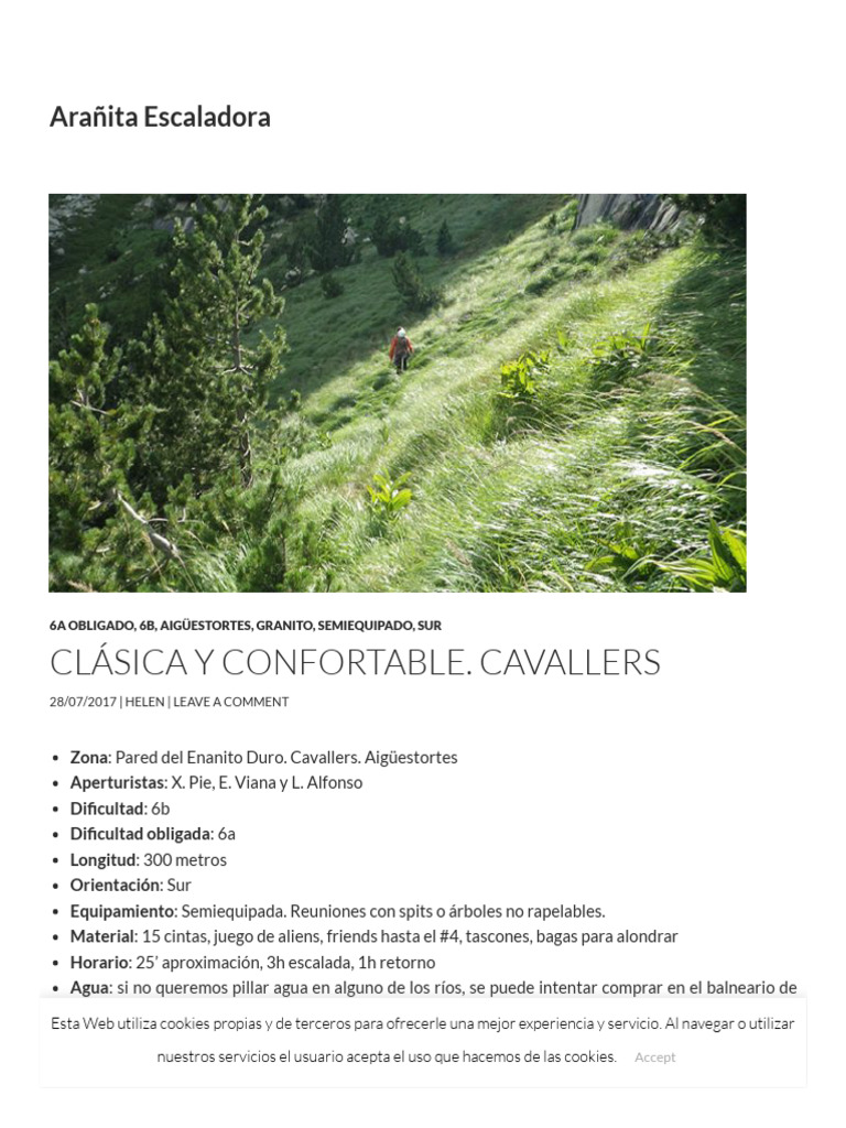 Topo - Reseña Clásica y Confortable. Cavallers | PDF | Cookie HTTP ...