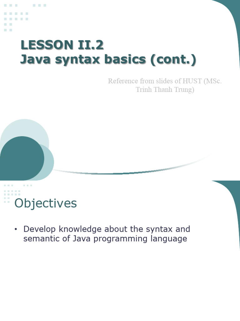 OOP Lesson02.2 (En) | PDF
