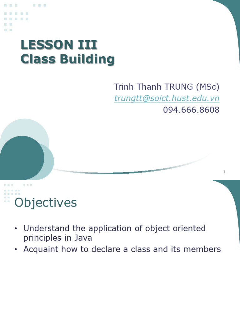 OOP Lesson03 (En) | PDF