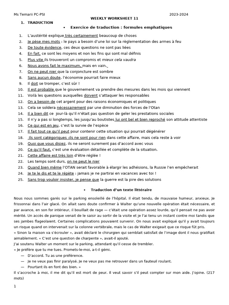 Weekly Worksheet 11.docx - 0 | PDF