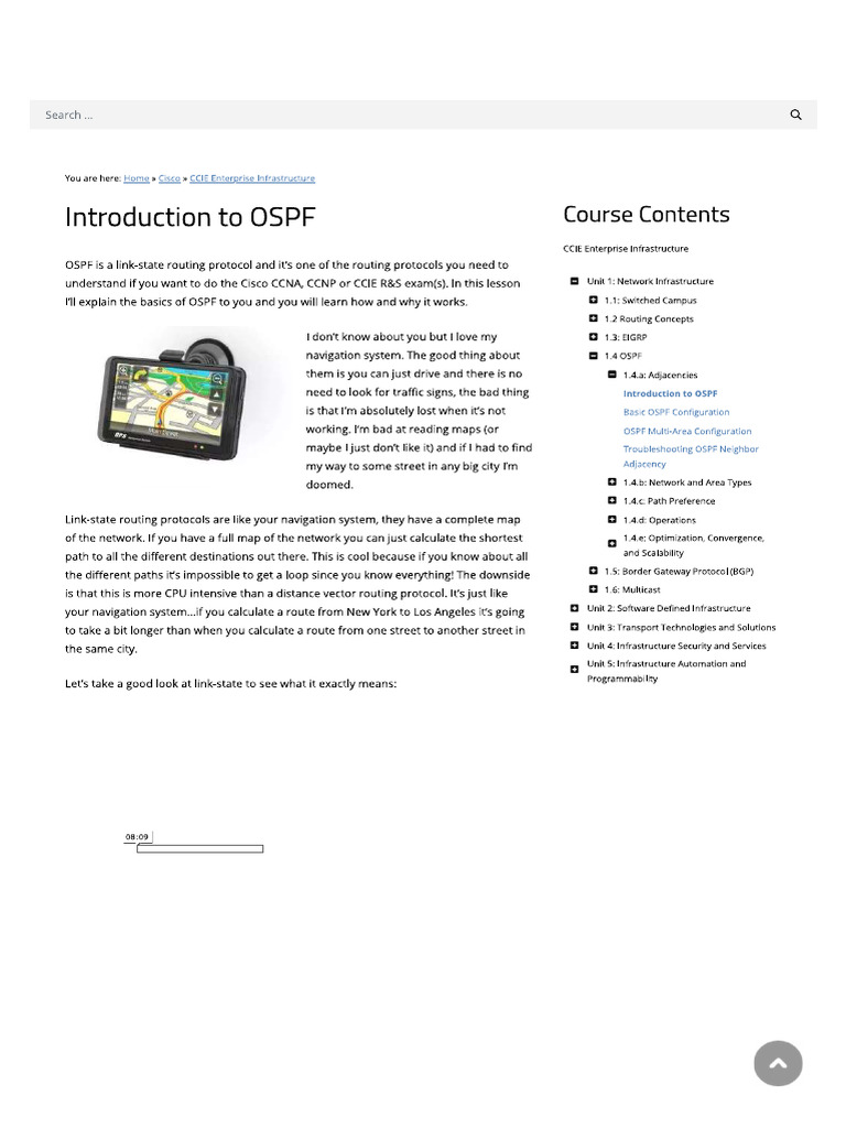 1-Introduction To OSPF | PDF