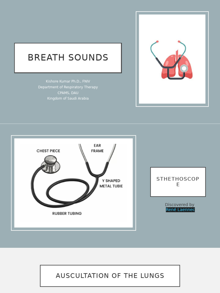 Breath Sounds | PDF