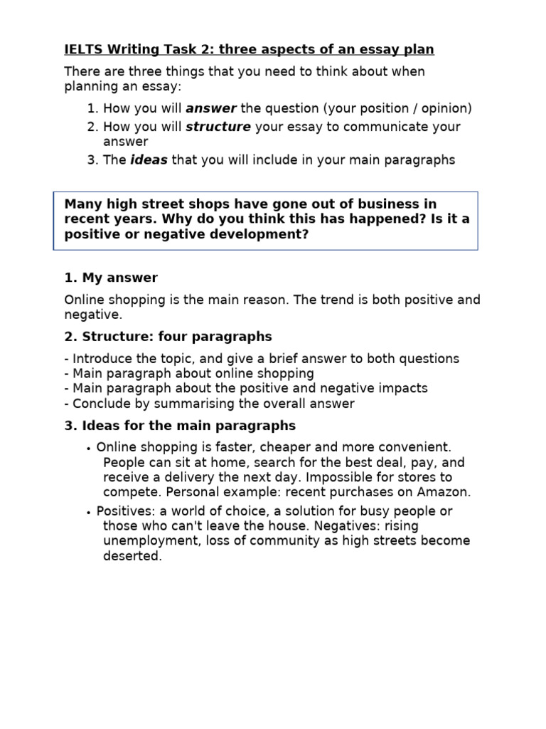 IELTS Writing Task 2 | PDF