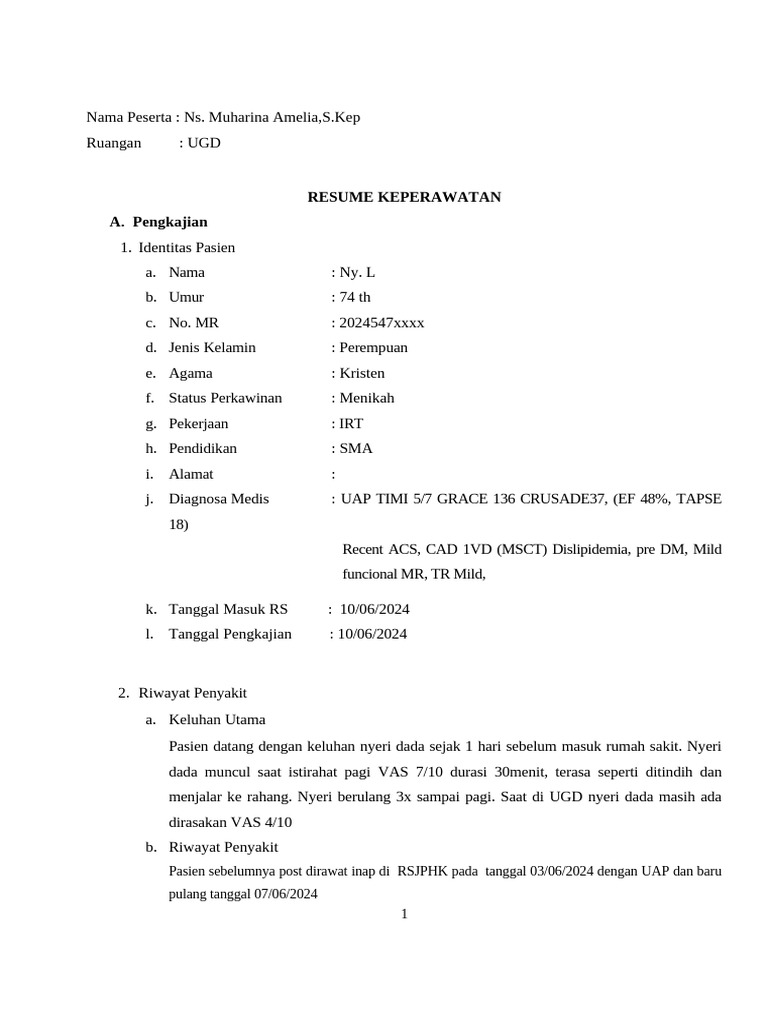 RESUME Acs PRINT CVC | PDF