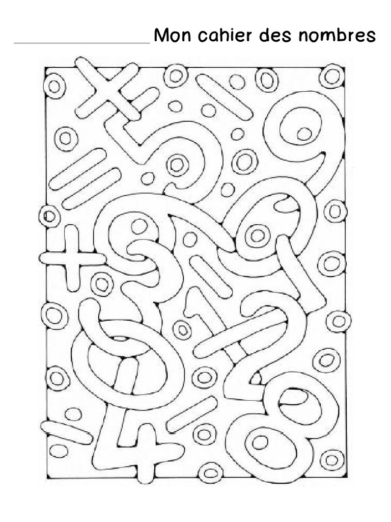 Cahier Des Nombres Ce1 | PDF