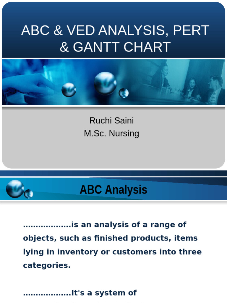 ABC & Ved Analysis | PDF