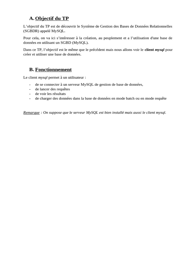 TP_1_Introduction_MYSQL | PDF TP_1_Introduction_MYSQL | PDF