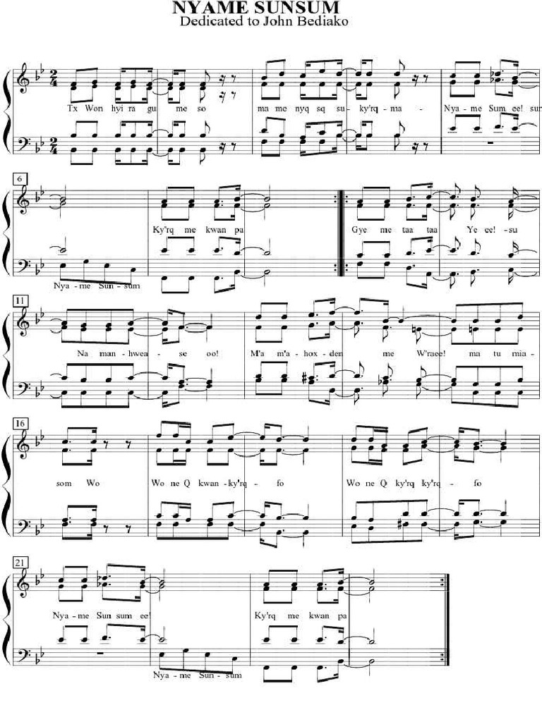 Nyame Sunsum | PDF