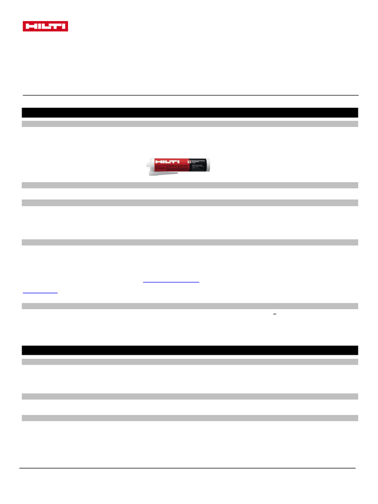 Safety Data Sheet Sealants CP 606 | PDF