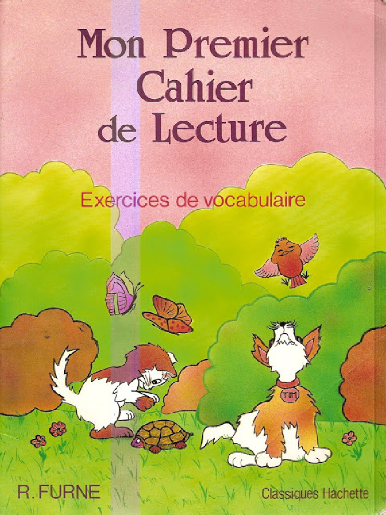 Mon Premier Cahier de Lecture - Exercices de Vocabulaire Fichiers | PDF