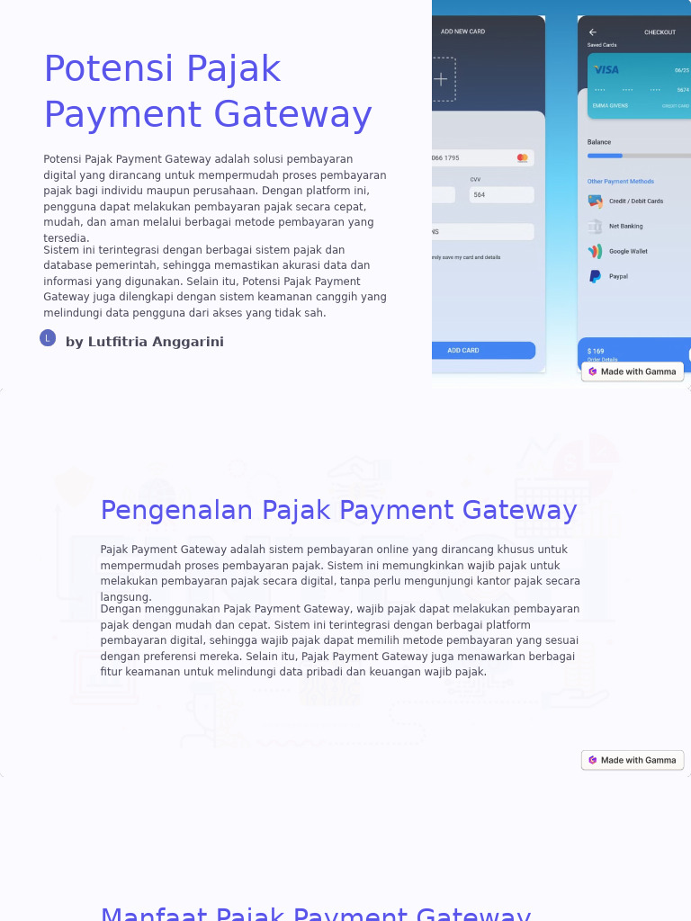 Potensi Pajak Payment Gateway | PDF