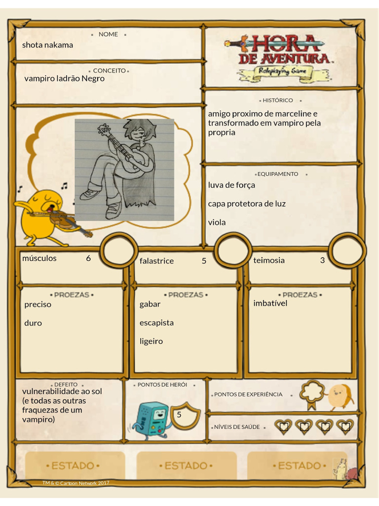 Ficha Do Kauan | PDF