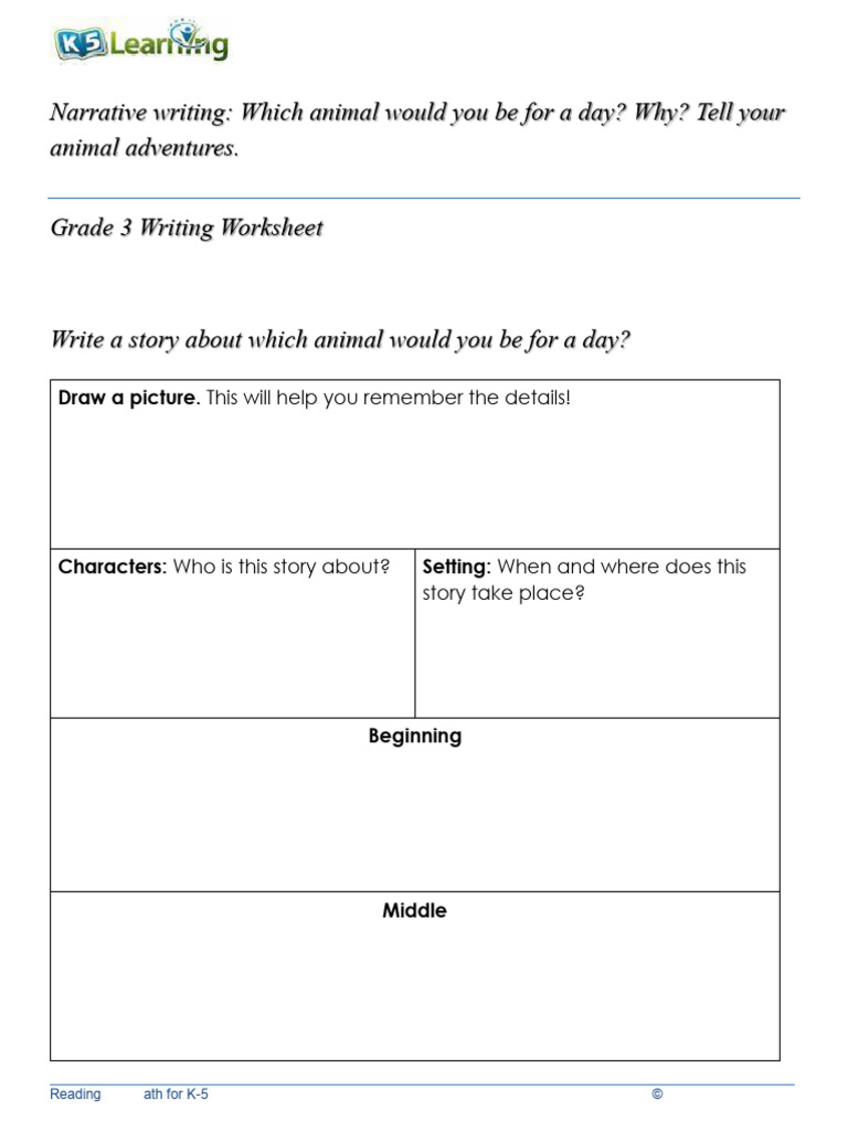Kari Grade 3 Narrative Writing Practice JPD | PDF