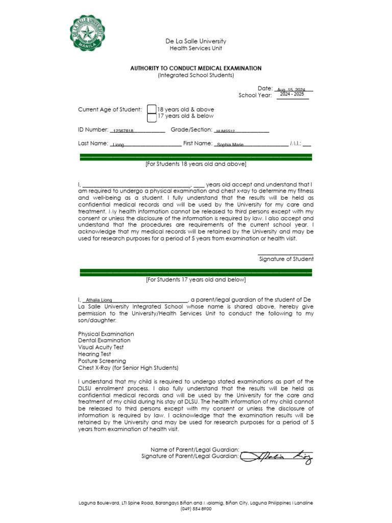Authority To Conduct For Is (Fillable) | PDF