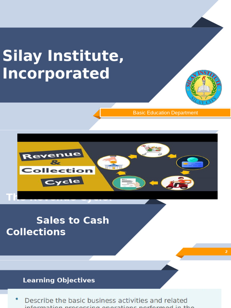 The Revenue Cycle Sales to Cash Collections | PDF