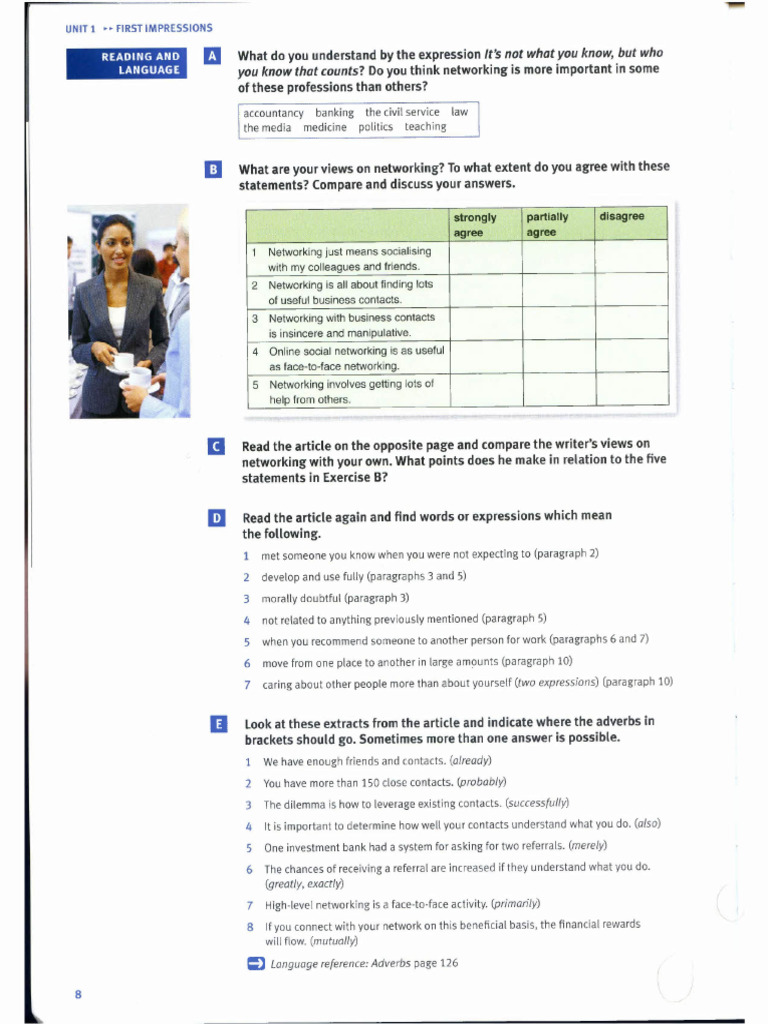 Unit 1 First Impression | PDF