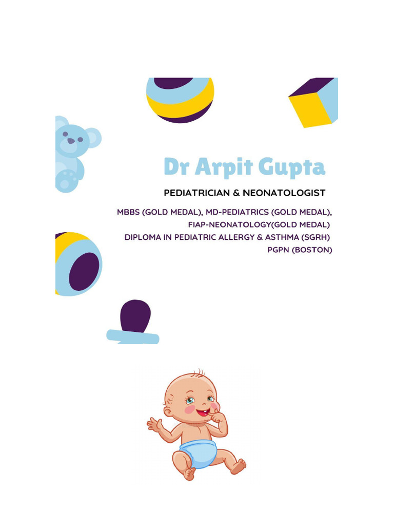 7 Months Sample Food Chart by DR Arpit Gupta 2 | PDF