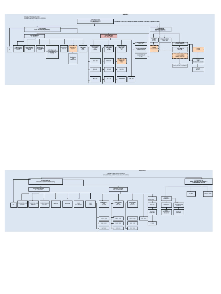 Annexure 02 Organization Chart - 2021 | PDF