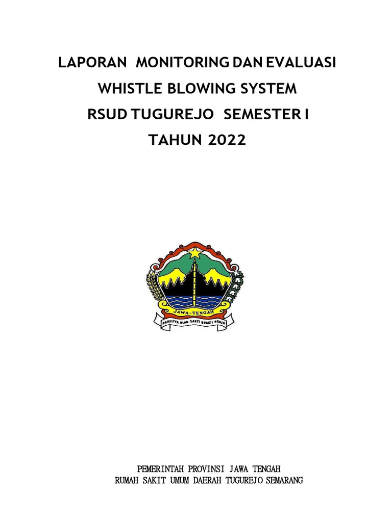 Laporan Monev WBS S I 2022 | PDF