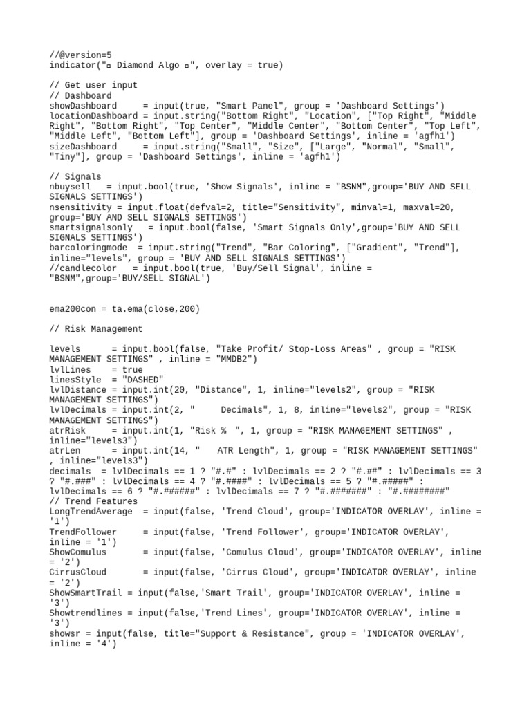 Diamond Algo (AlgoPoint) | PDF