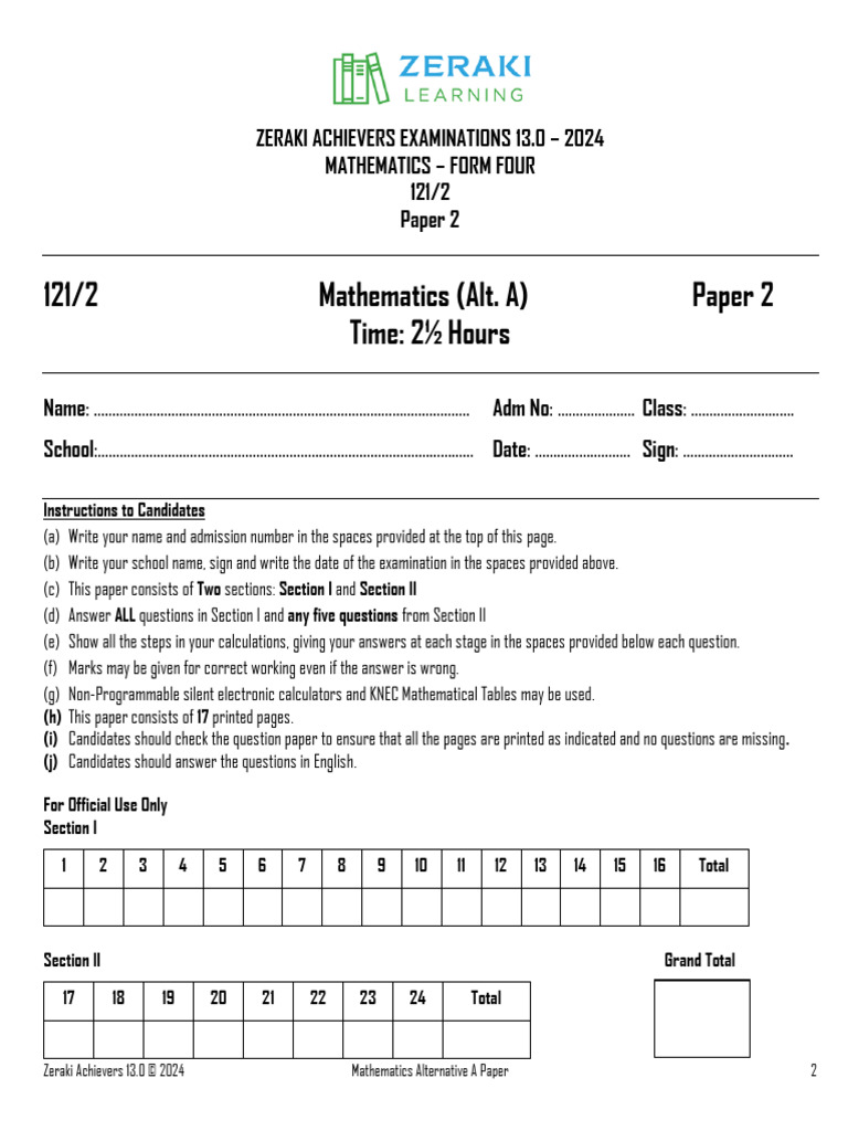 Paper 2 - - Question Paper | PDF