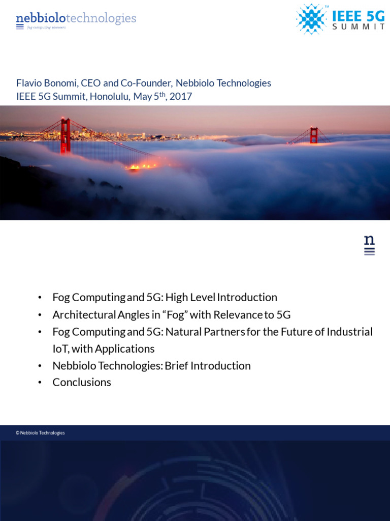 Fog Computing PDF | PDF