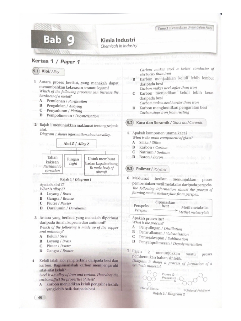 Sains F4 Bab 9 | PDF