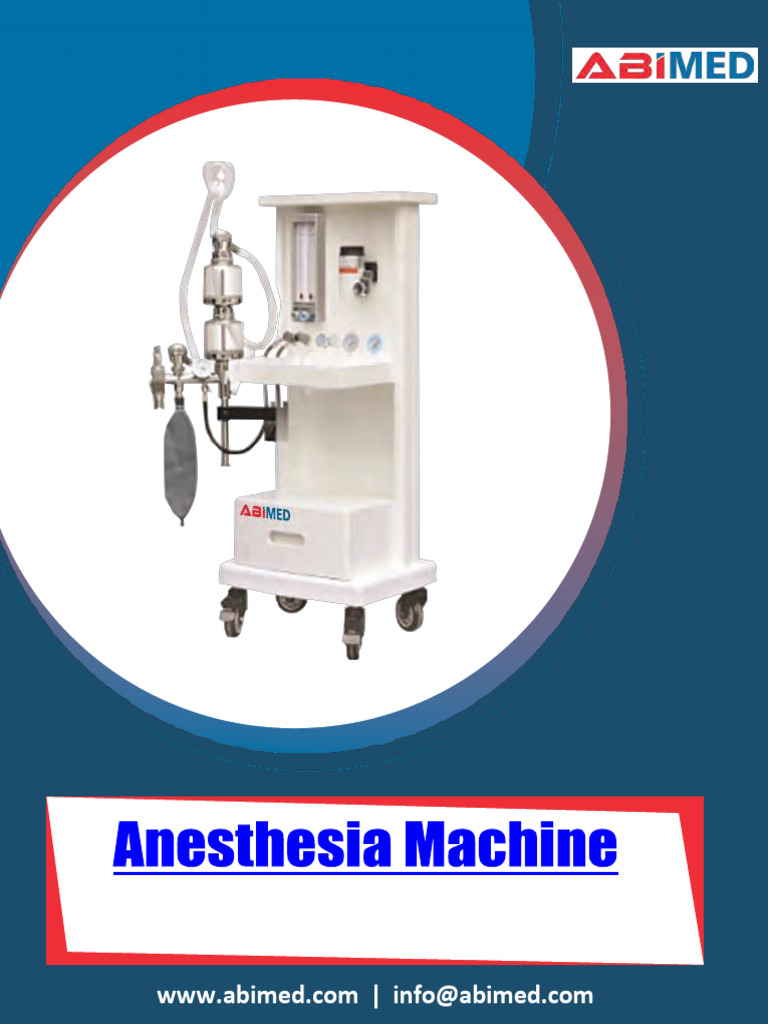 Anesthesia Machine | PDF | Wellness | Technology & Engineering