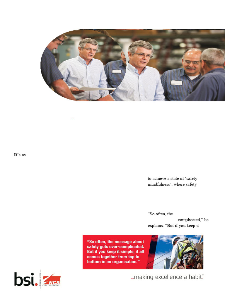 The ABCs of Safety Management Systems | PDF