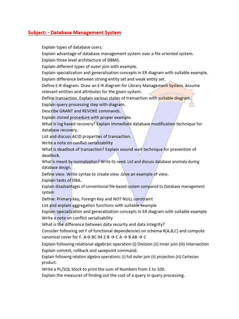 Database Management System | PDF